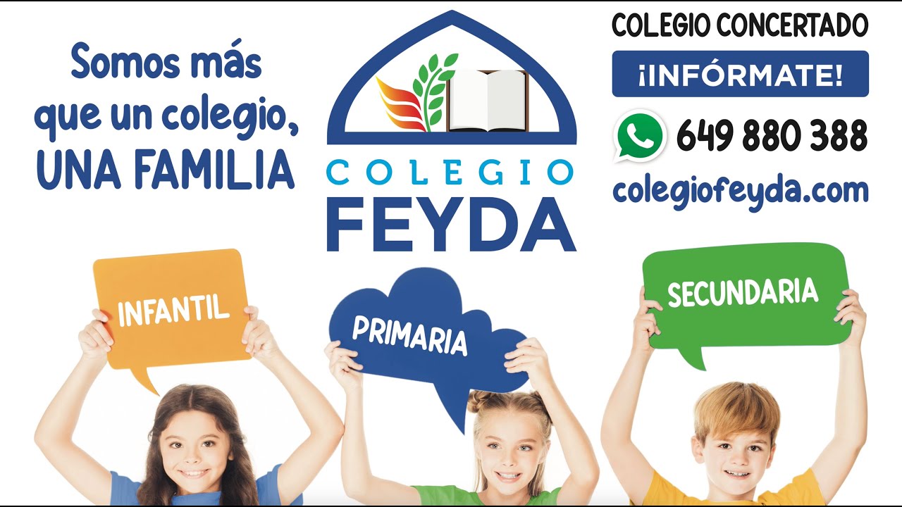 Colegio Feyda ¡Puertas abiertas 2025! - YouTube