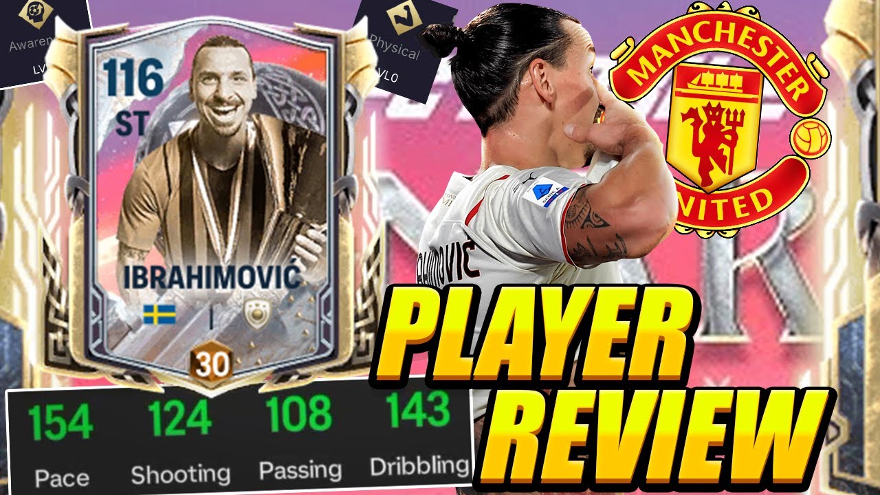 REVIEW IBRAHIMOVIC PLAYER REVIEW! FC MOBILE IBRAHIMOVIC REVIEW ...