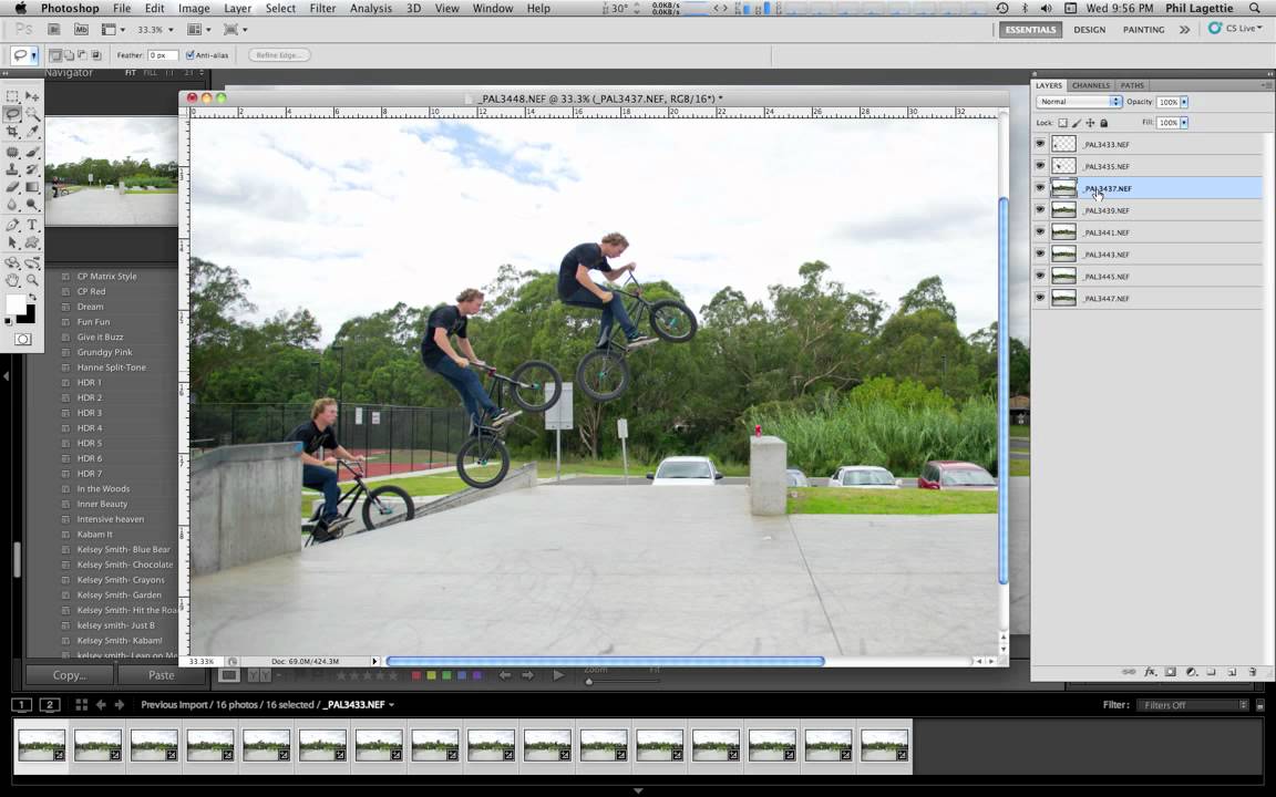 Photographic Tutorial # 7 - Sports Sequences - Pre-Post To Final, How ...