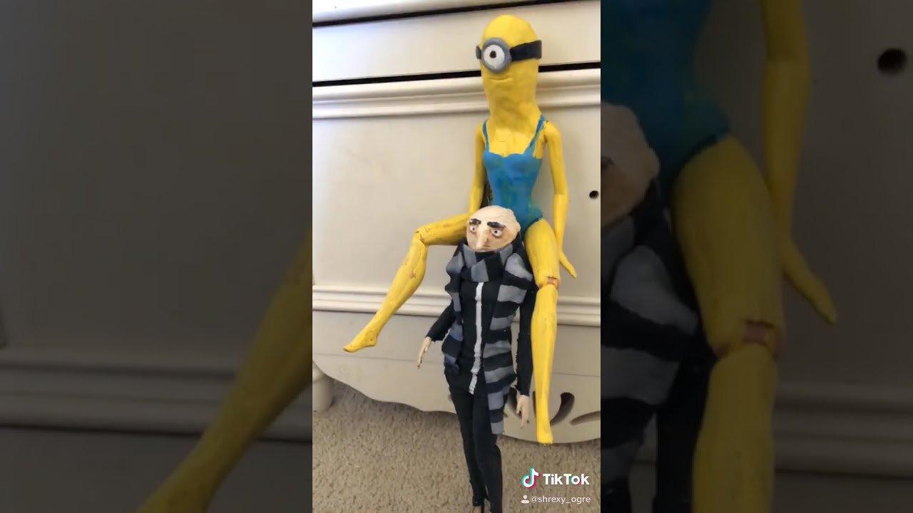 Turning a Barbie into a minion - YouTube