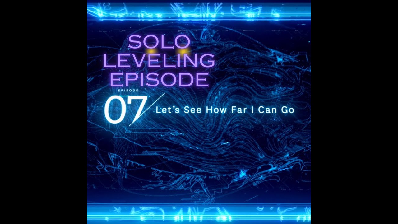 S-Rank Dungeon Solo Leveling Episode 7 Jinwoo tests his limits - YouTube