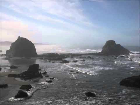 Tsunami from Houda Point & Moonstone (south of Trinidad), Humboldt Co ...
