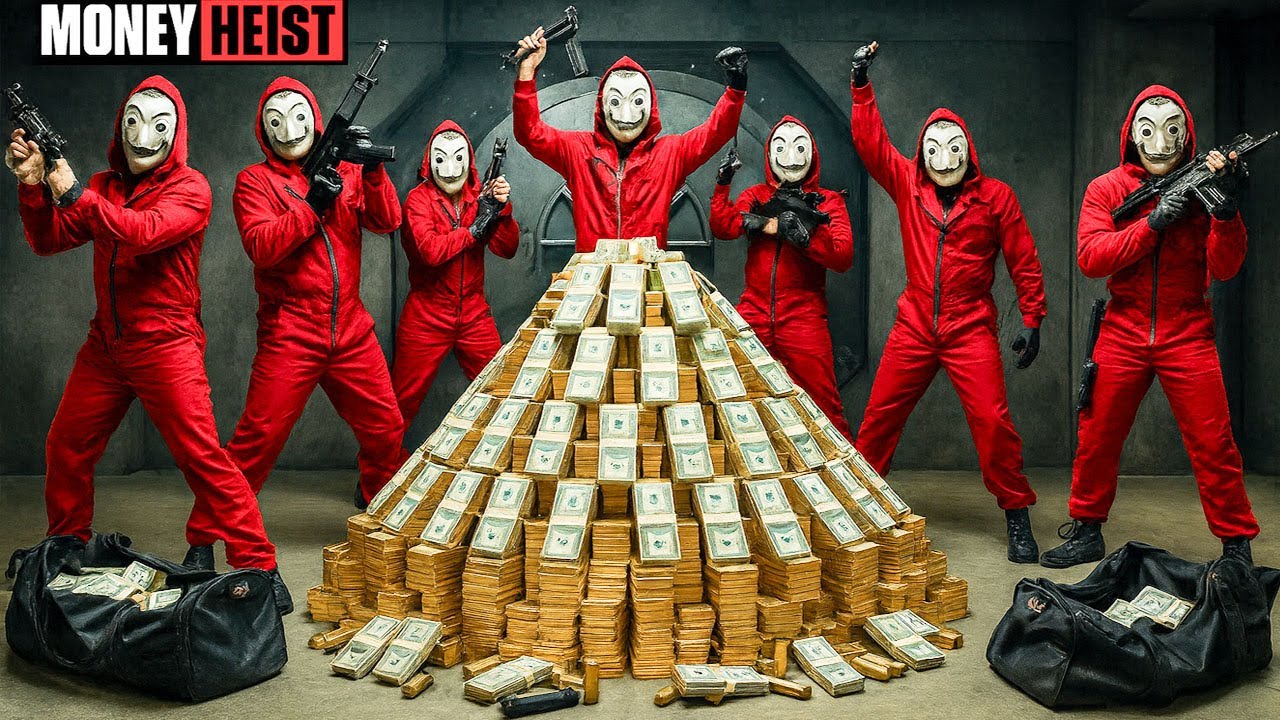 PARKOUR VS MONEY HEIST! 6 | BAD GUYS: No ESCAPE, POLICE Deadly ...