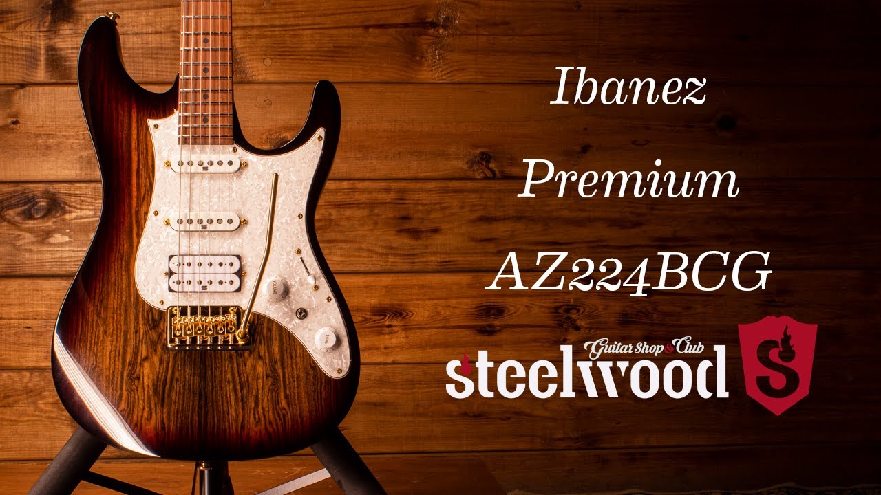Una verdadera todo terreno | Ibanez Premium AZ224BCG - YouTube