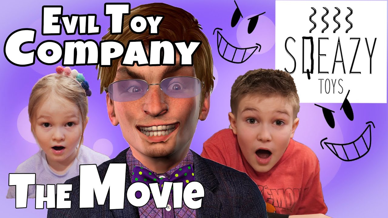 The Movie EVIL TOY CO. Sqeazy Toys!! - YouTube