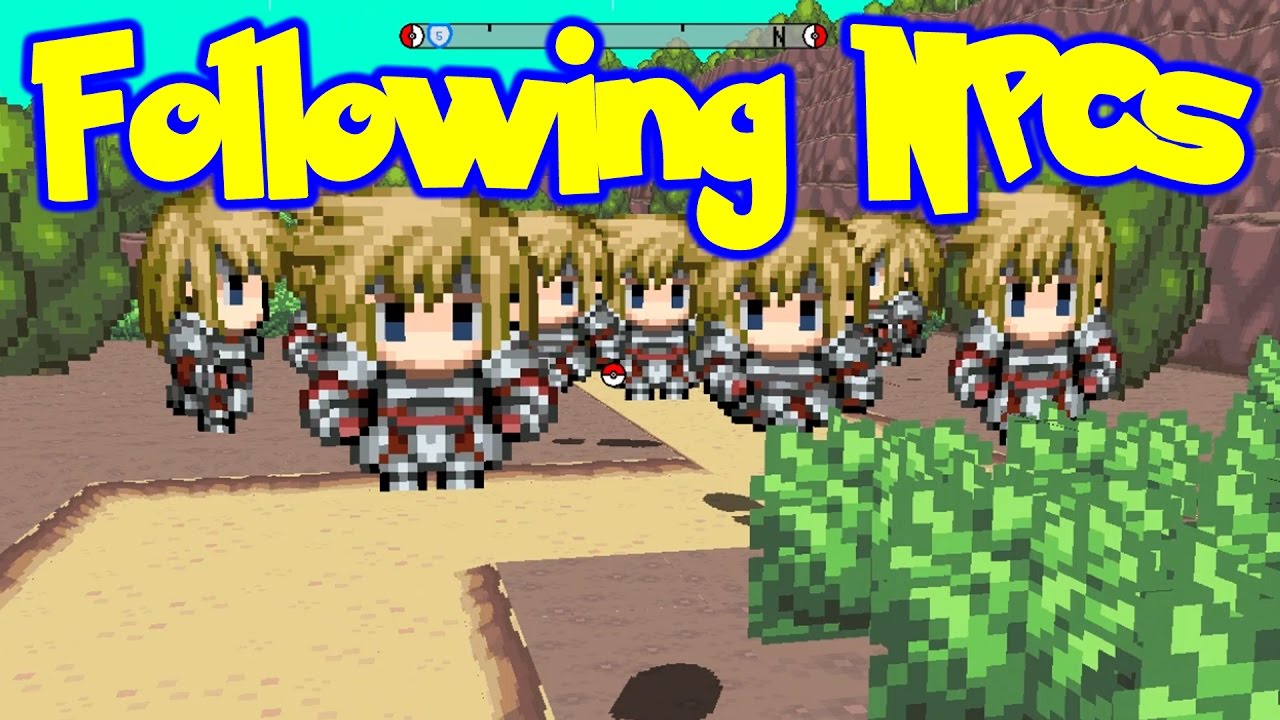 Following NPCs - Pokémon Shadow Unbound (Game Maker Studio) - YouTube