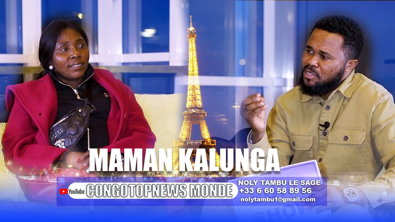 MAMAN KALUNGA À PARIS🇫🇷 ses rares confidences face à NOLY TAMBU+Répond ...