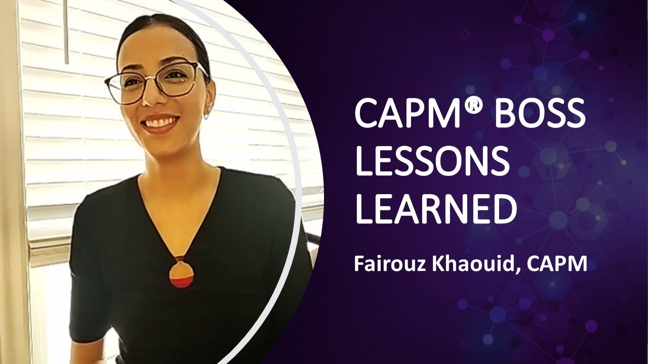 Fairouz Shares 2023 CAPM Lessons Learned! 🥳🎉 - YouTube