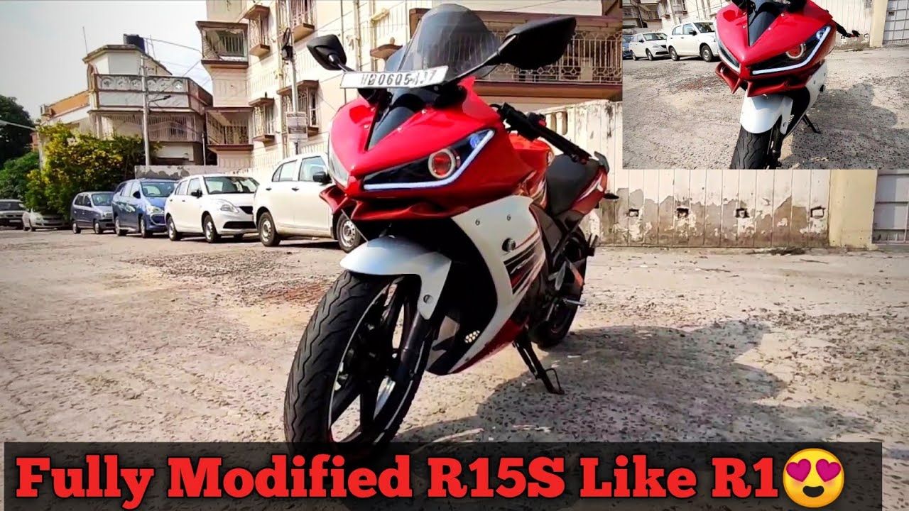 Best ever Modified R15S 😍 |Bike Modifications| 🏍 - YouTube