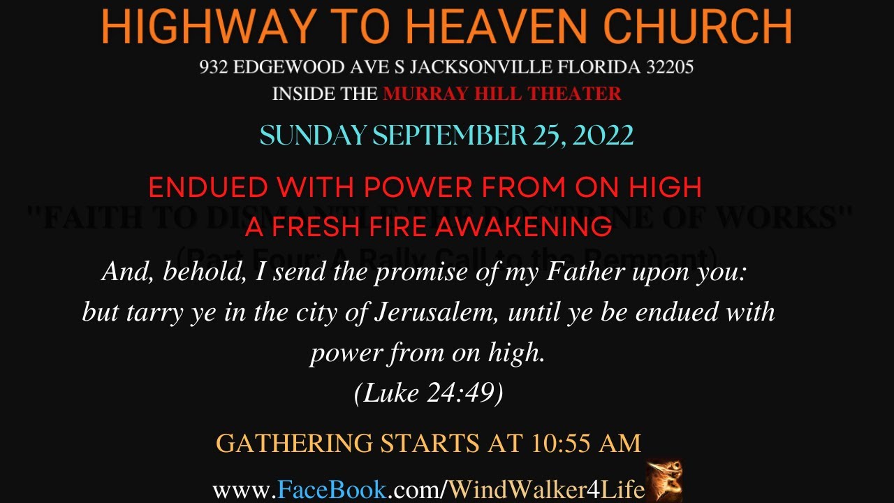 "Endued with power from on high" A Fresh Fire Awakening - YouTube