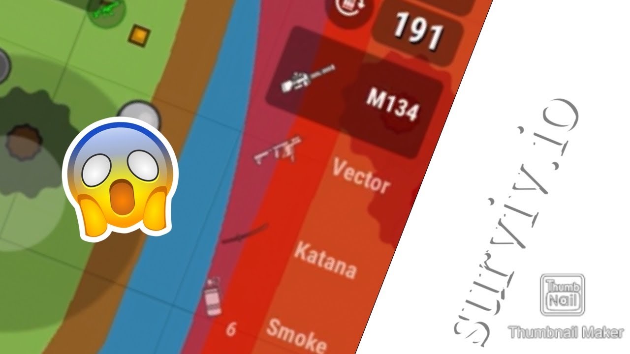 *M134 WITH VECTOR AND KATANA* surviv.io - YouTube