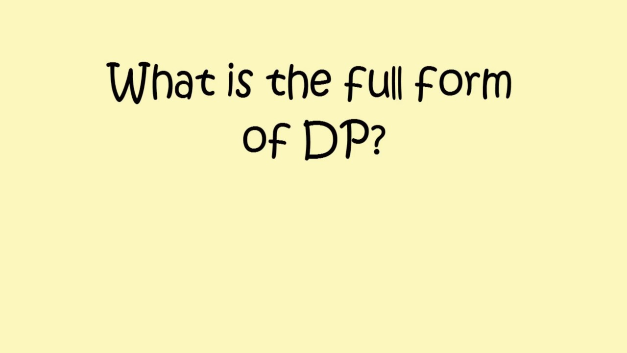 Important Full Forms || DP, WI-FI, LCD, WWW, BYE, FIR, SMS, AM/PM ...
