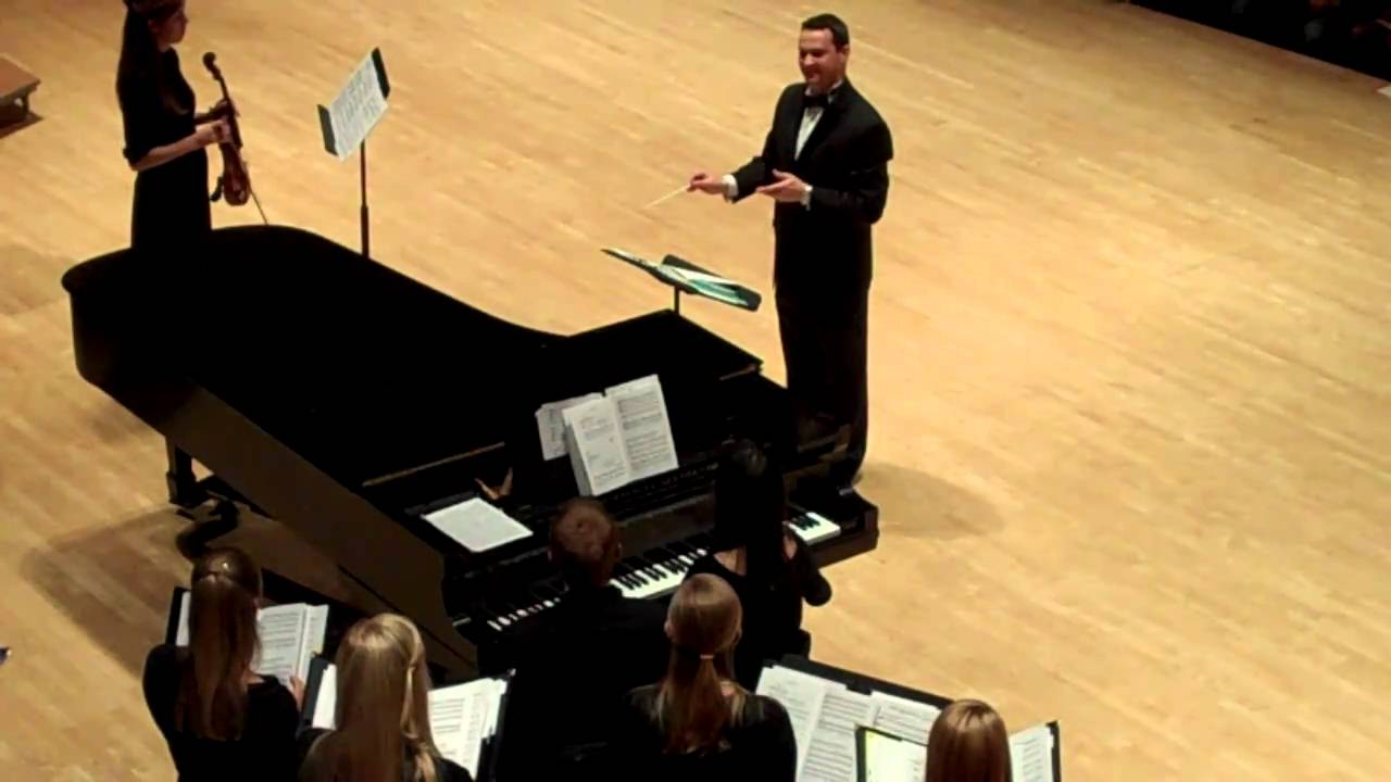 Whitacre's "Five Hebrew Love Songs" - Jared Daugherty, Conductor - YouTube