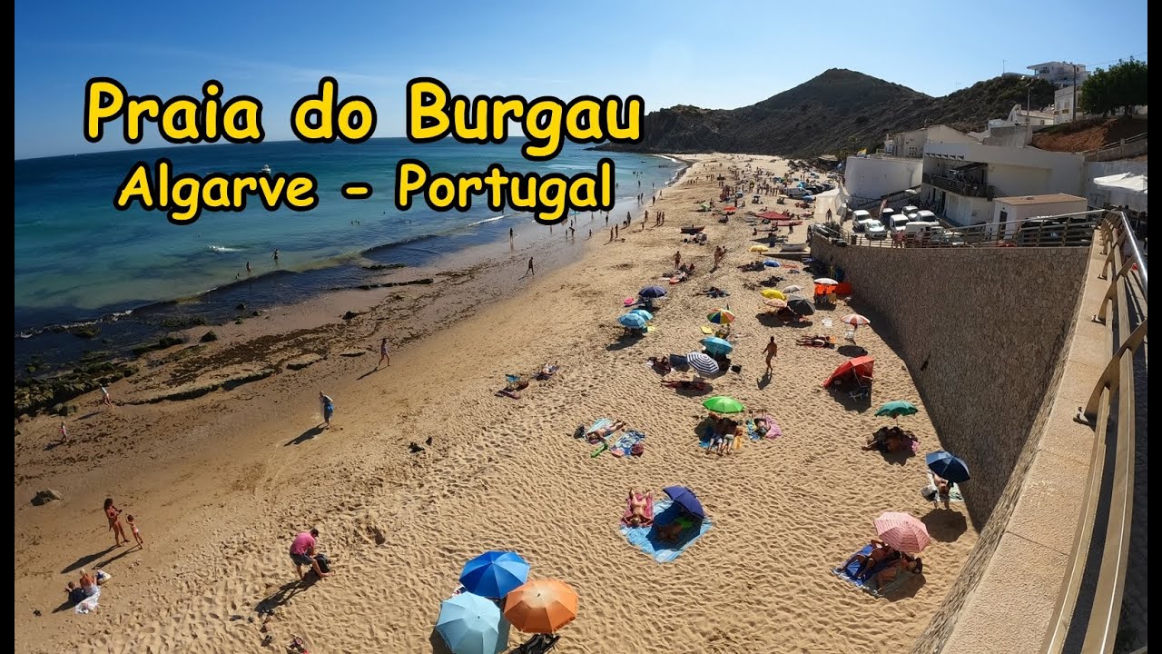 Praia e aldeia do Burgau - Algarve - YouTube