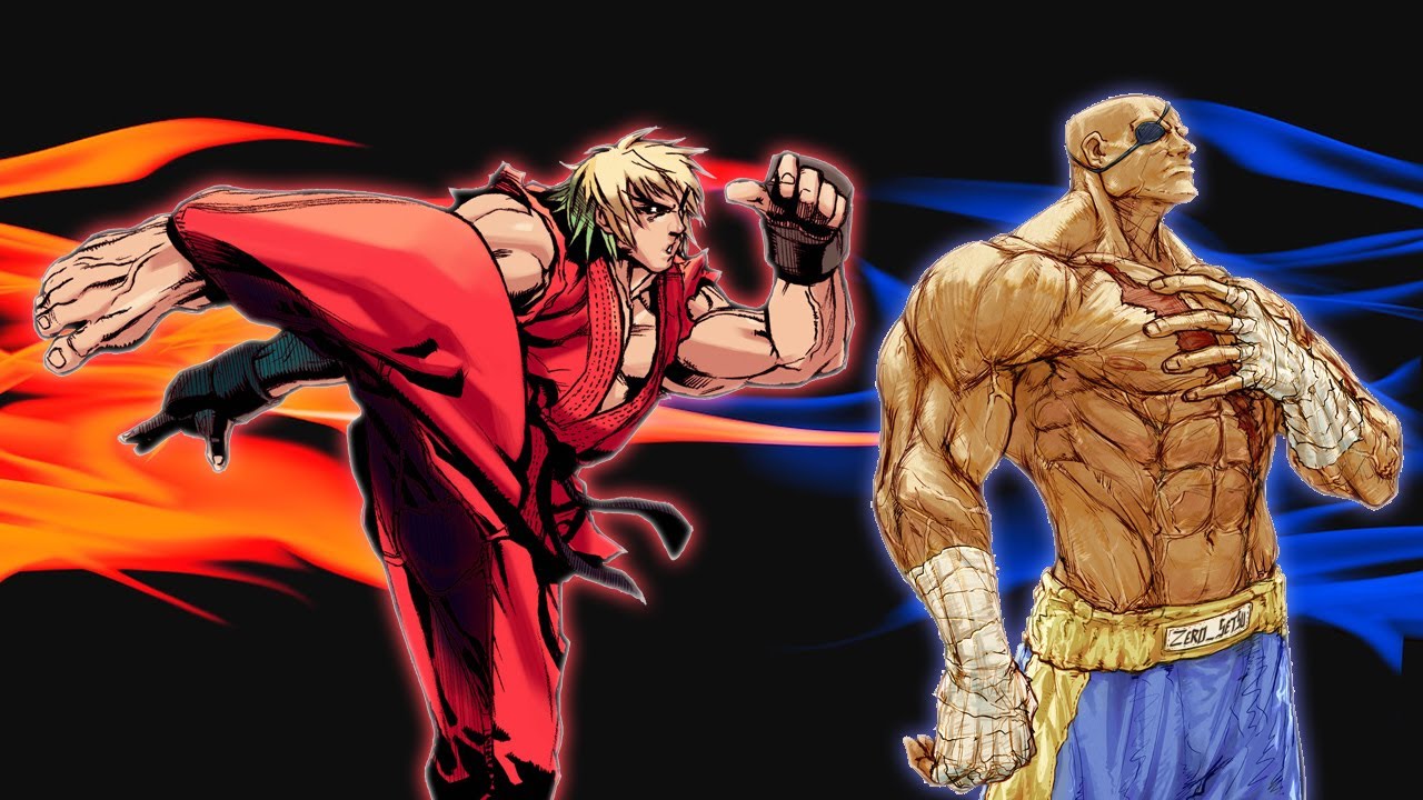 Ken vs Sagat!! - YouTube
