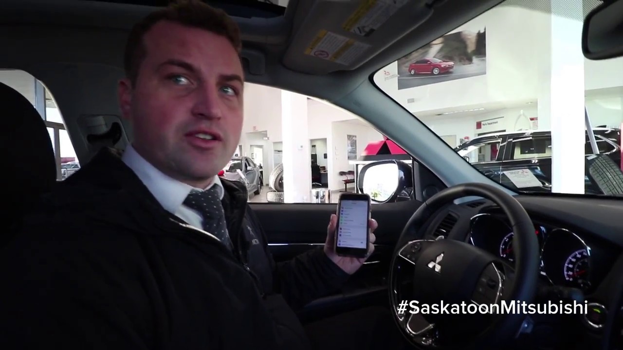 How to Pair Your Phone in the 2016 Mitsubishi Outlander - YouTube