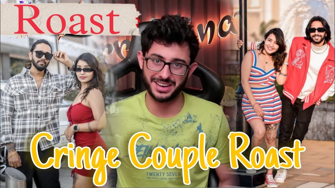 Insta Cringe Couple Roast Carryminati । Carryminati Roast insta reels # ...