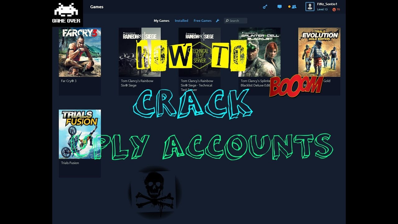 How To Crack Uplay Accounts 2017{New} Using Uplay Brute-Checker - YouTube