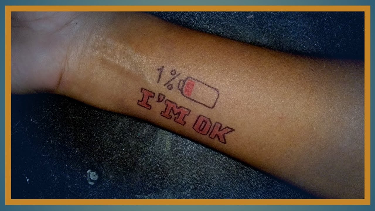 MUST WATCH !! Simple tattoo designs on hand with pen (STEP BY STEP) # ...