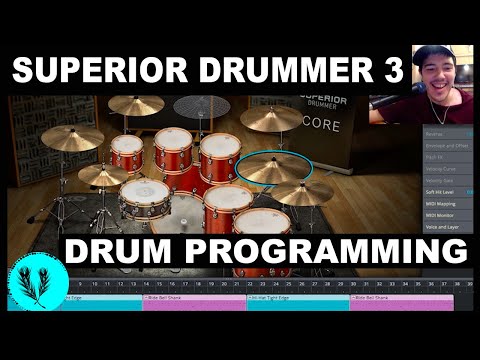DRUM PROGRAMMING | How To Program Drums w/ Superior Drummer 3 (Virtual Drums)