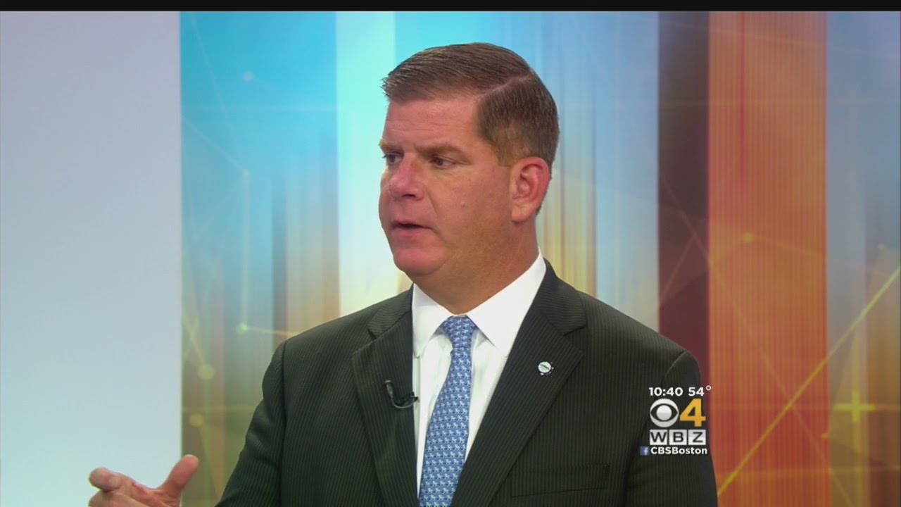 Mayor Walsh Talks About Charter Schools, Presidential Candidates - YouTube