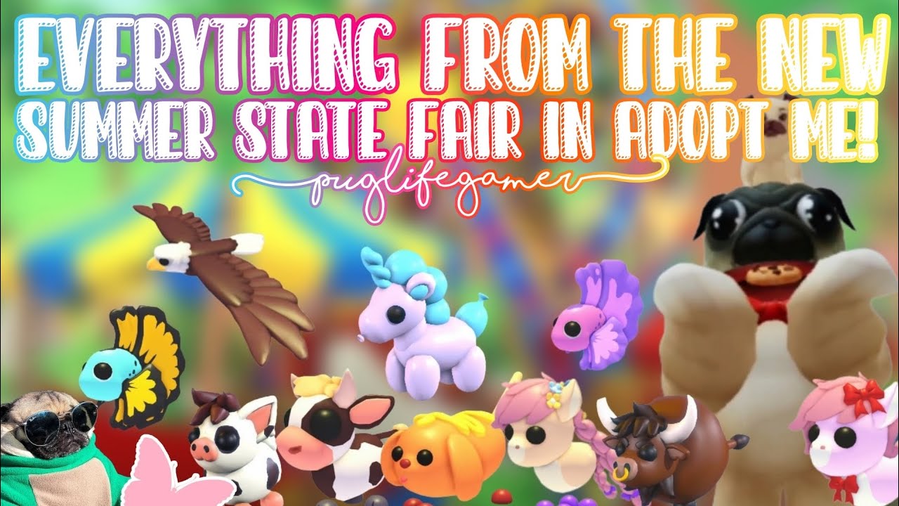 🌸 EVERYTHING FROM THE NEW SUMMER STATE FAIR IN ADOPT ME ON ROBLOX! 🌸 ...