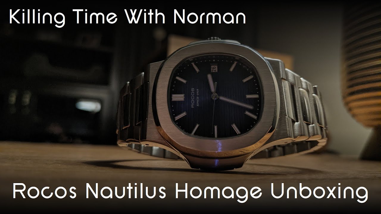 Nautilus Homage Unboxing : David Schwartz's Rocos R0139 - YouTube