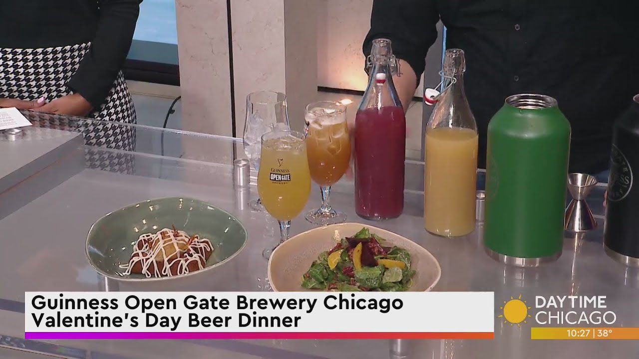 Guinness Open Gate Brewery Chicago: Valentine’s Day Beer Dinner - YouTube