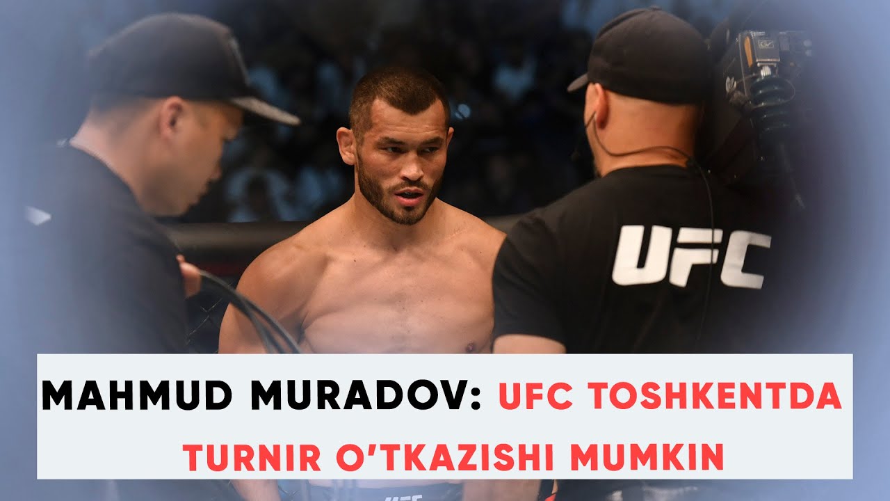 Mahmud: UFC Toshkentda turnir o'tkazishi mumkin - YouTube