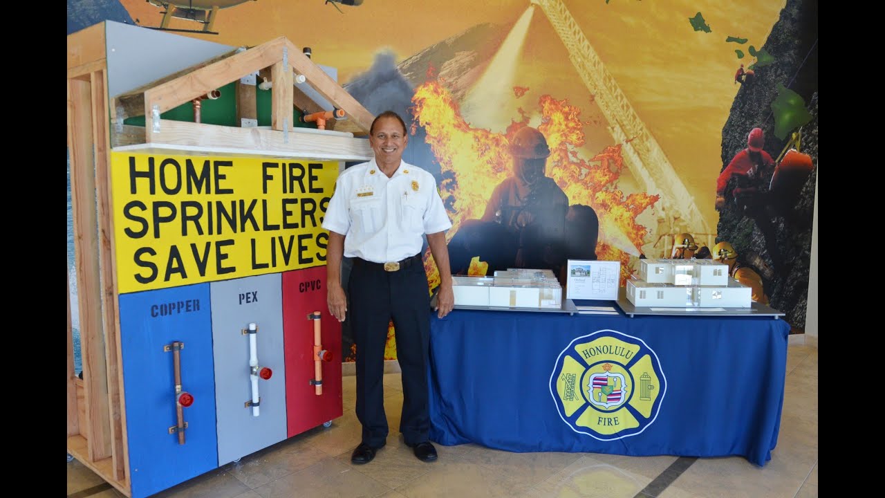 Introducing the Fire Sprinkler System for Your Home - YouTube