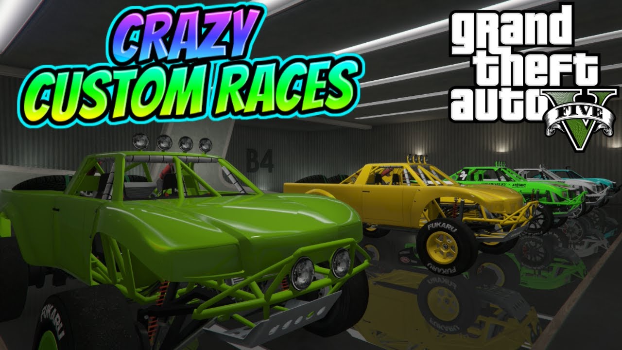 Custom Race Mix ... GTA 5 on the PS5 - YouTube