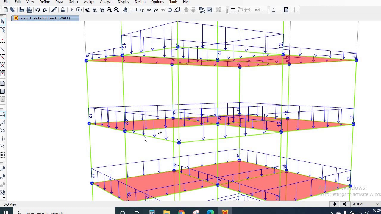 SAP2000 FOR LEARNERS CHAPTER 9 MESHING SLABS, DIAPHRAGM,AND ASSIGN ...