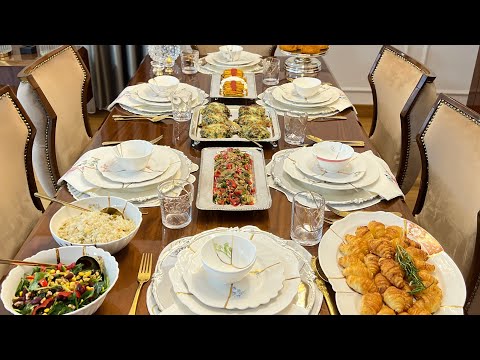 Nefis bir Ramazan Sofrası Hazırlayalım😍 Ispanak Soslu Köfte, Düğün Çorbası, Fincan Kadayıf..