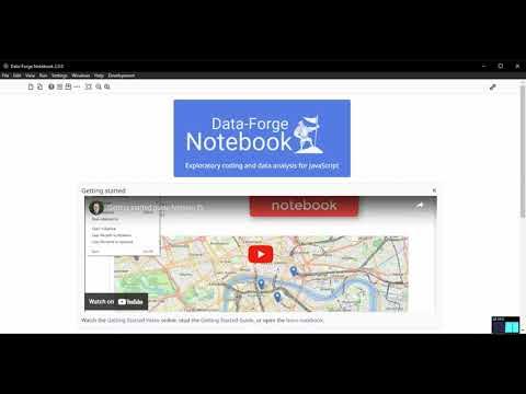 Data-Forge Notebook v2 - Getting started guide - YouTube