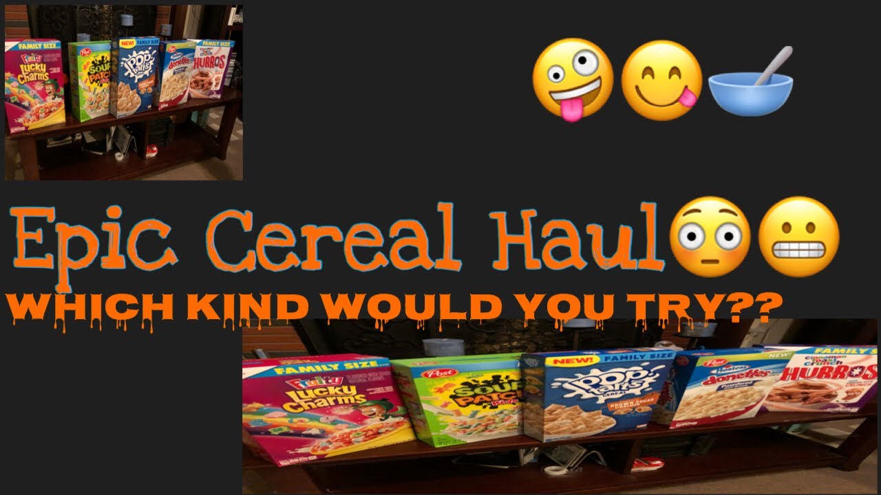 Epic Cereal Collection - YouTube