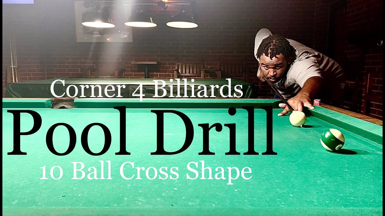 Pool Drill | 10 Ball Cross Shape - YouTube