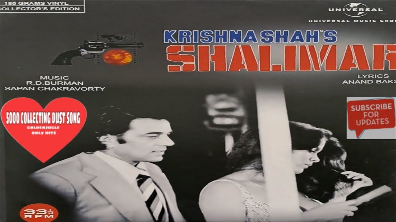 Shalimar movie all song album casset audio jukebox songs - YouTube