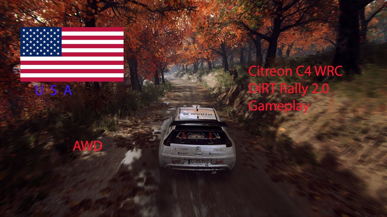 Citroën C4 WRC / DiRT Rally 2.0 / Cockpit Cam - YouTube