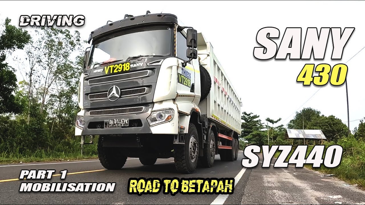 POV DRIVING SANY 440 [PART 1] - YouTube