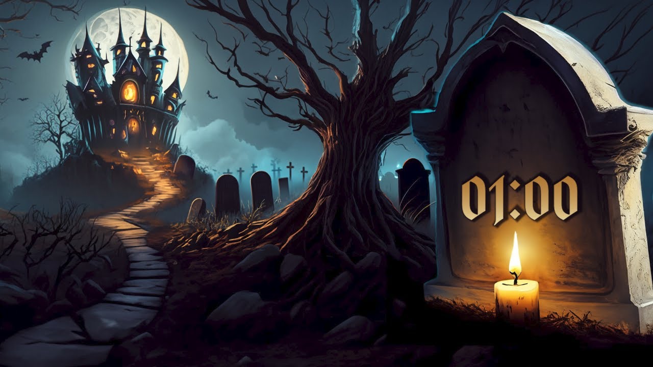 Spooky 1-Minute Silent Timer | Haunted House Countdown | Miss. Ashley's ...