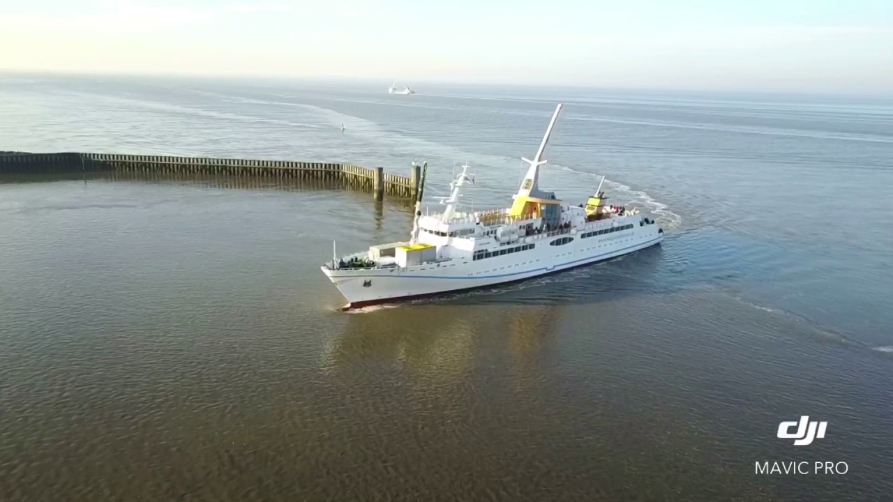 MS Helgoland | Cuxhaven, Germany | Dji Mavic Pro - YouTube