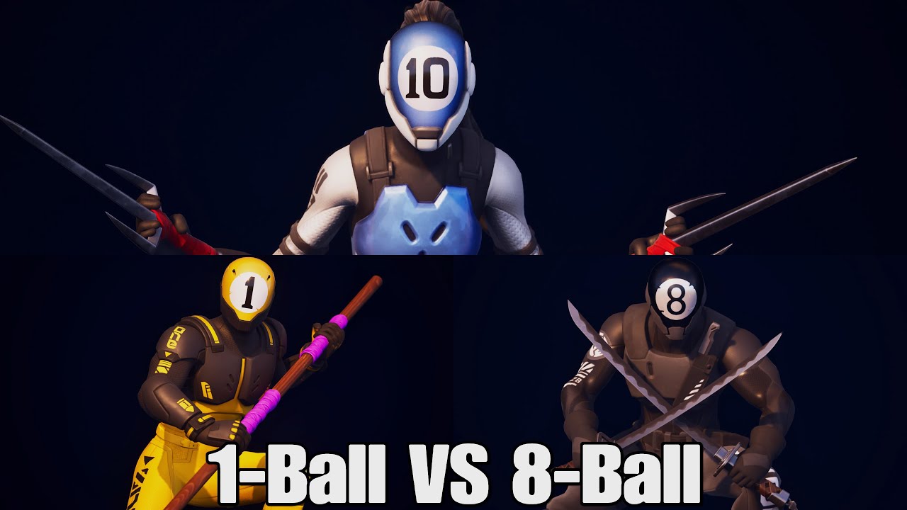 1-Ball VS 8-Ball (Fortnite Short Film) - YouTube