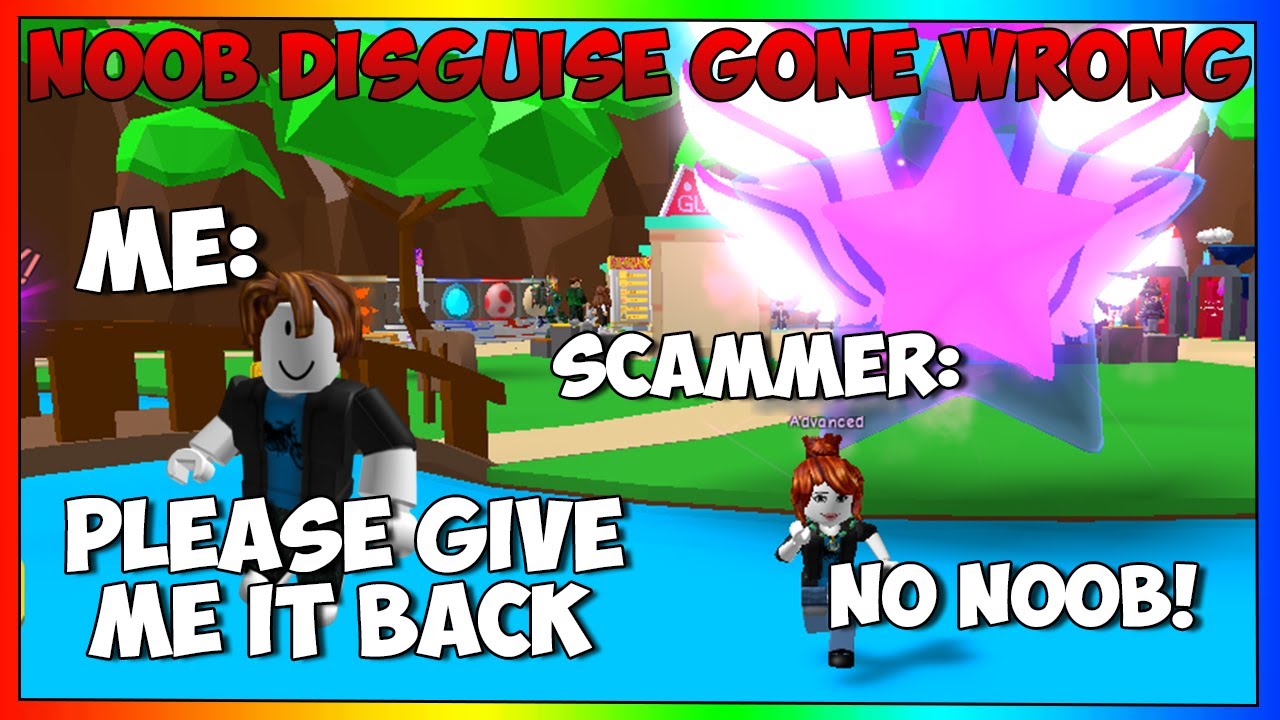😱NOOB DISGUISE WITH *ETERNAL STAR THE BEST PET* EXPOSING SCAMMERS IN ...