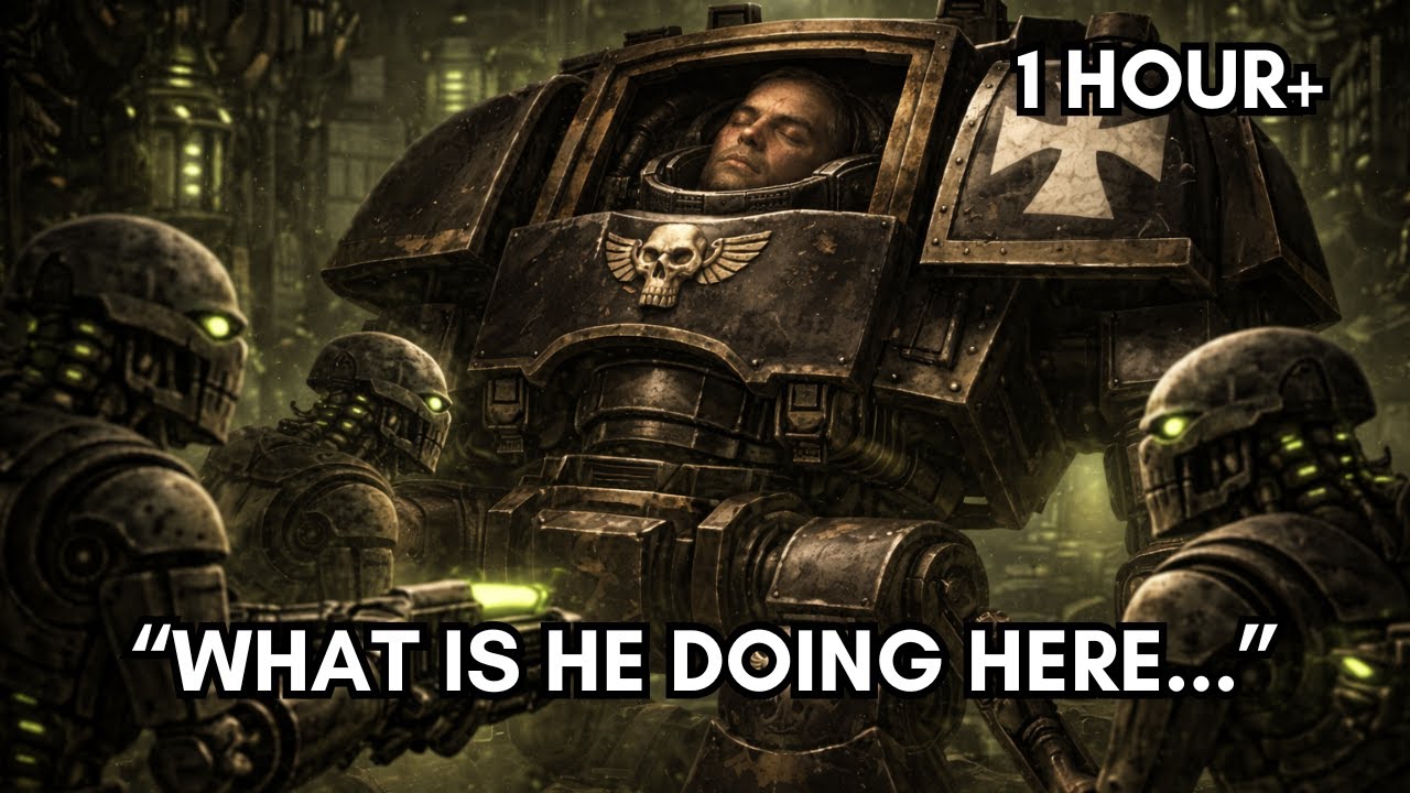 When Necrons Find A Sleeping Black Templars Dreadnought In Their Tomb ...
