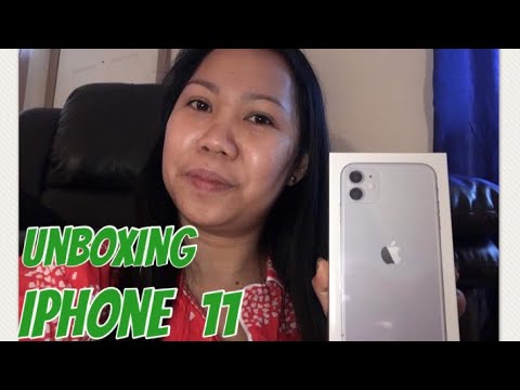 UNBOXING IPHONE 11/ HOW TO SET UP IPHONE 11 - YouTube