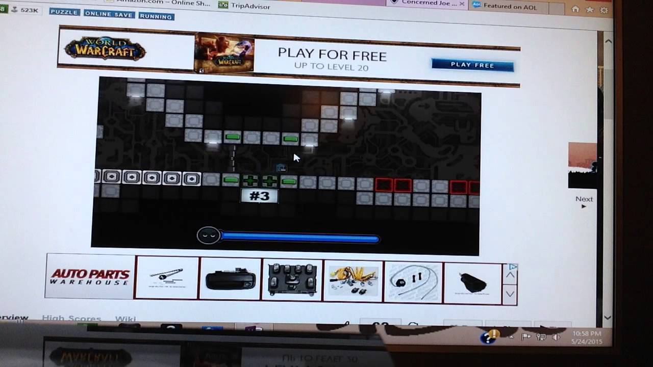 Concerned Joe.. Having fun and trouble on the first level... - YouTube