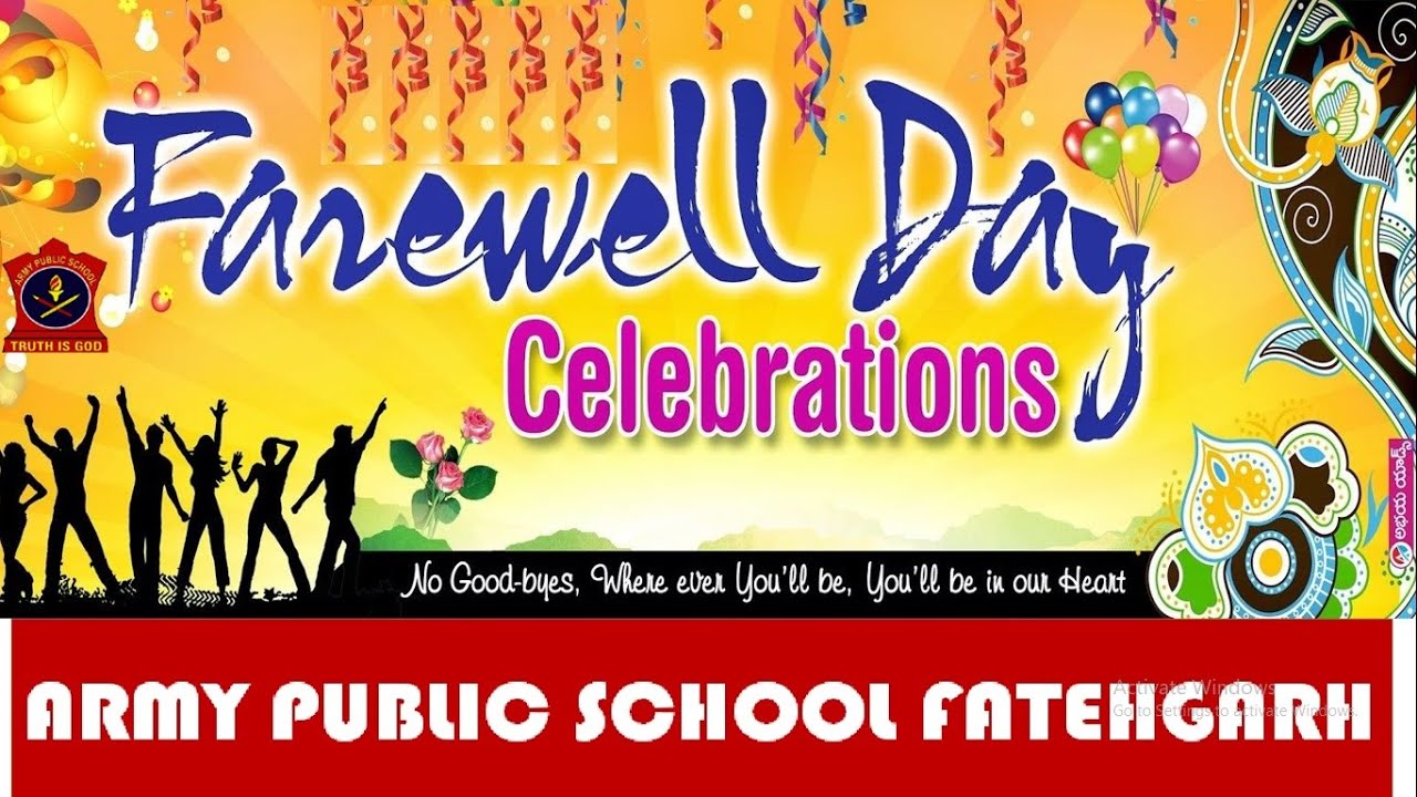 Class XII Farewell - YouTube