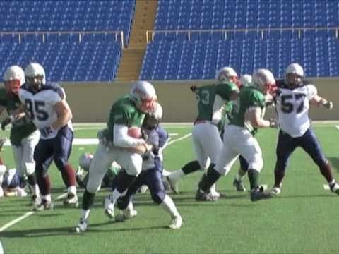 Kienan LaFrance Football Hightlights Winnipeg Rifles 2010 - YouTube