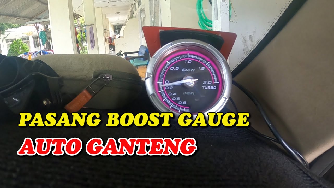 PASANG BOOST METER DEFI, BIKIN DASHBOARD TAMBAH GANTENG - YouTube