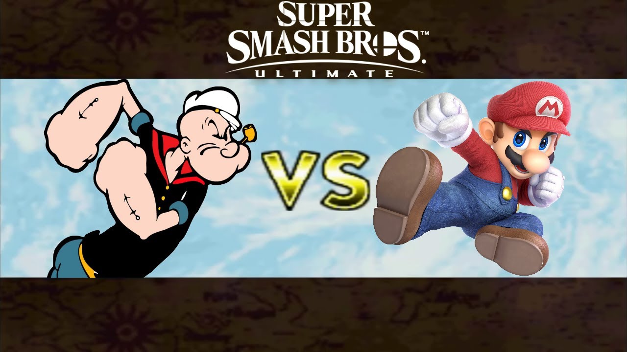 Mii Battle Ultimate: Popeye vs. Mario - YouTube